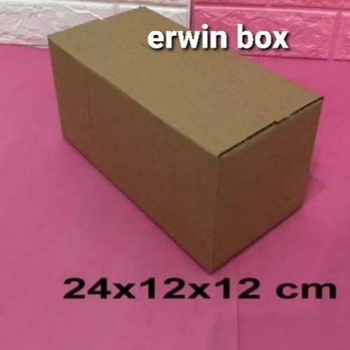 Jual Kardus box 24x12x12 cm karton packing polos baru ST - Jakarta ...