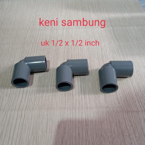Jual keni sambung keni leter L sambung pipa UK 1/2" - Jakarta Utara ...