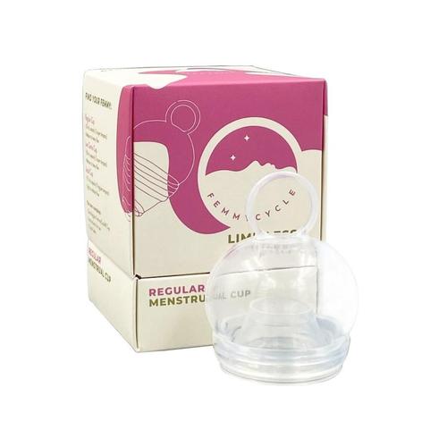 Jual FemmyCycle Menstrual Cup Soft Period Cup Reduces Cramping ...