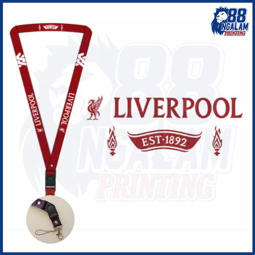 Jual Lanyard Liverpool / Custom Lanyard Tali Gantungan Kunci HP POD ...