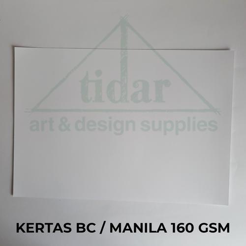 Jual Kertas BC 160 gsm / Brief Card - Karton Manila Halus Tebal Gambar ...