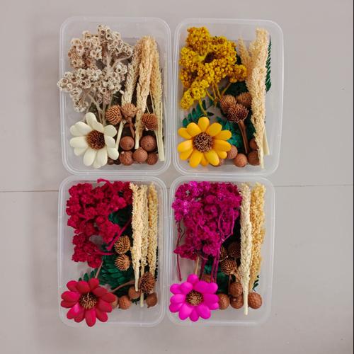 Jual Paket Mix Dried Flower Bunga Kering Rustic Hiasan Mahar Bunga ...