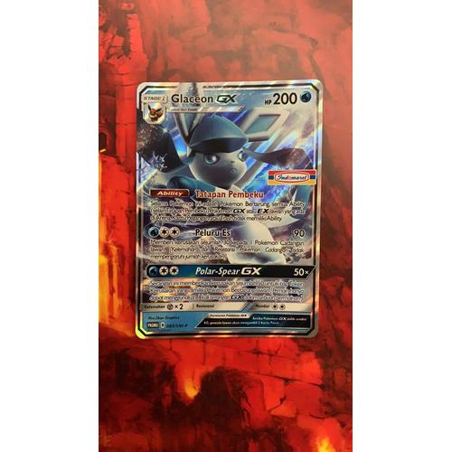 Jual glaceon Gx indomaret holo kartu pokemon tcg indonesia vmax climax card - Kota Magelang ...