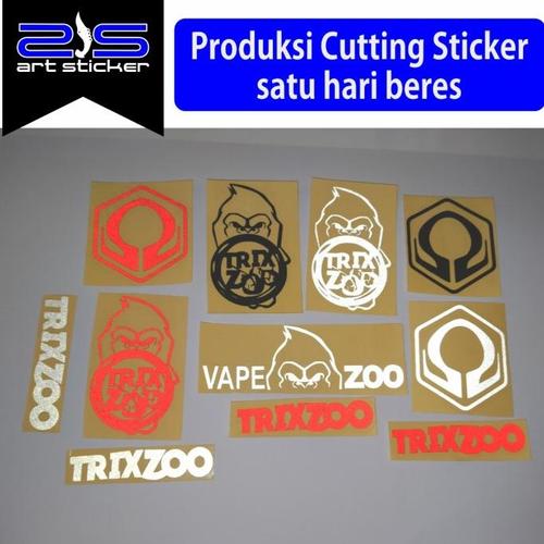 Jual hut sale Sticker Logo Hexohm terjamin - LOGO HEXZOO, Putih ...