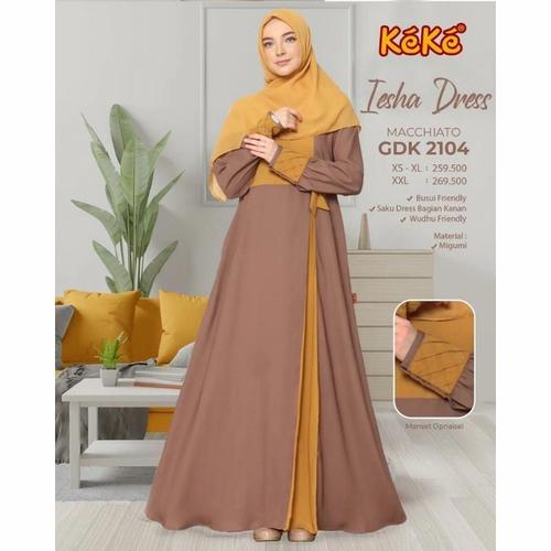 Jual Gamis Keke Iesha Dress GDK 2104 - Kota Depok - Butik Naila | Tokopedia