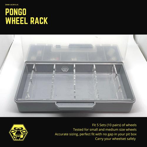 Jual Sekat Akrilik Ban Tamiya Pit Box | Rak Ban Tamiya | Pongo Wheel ...