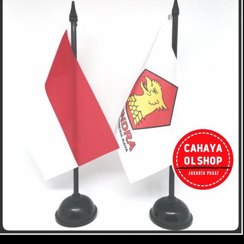 Jual bendera meja Gerindra - Jakarta Pusat - TK.CAHAYA UTAMA ADV ...