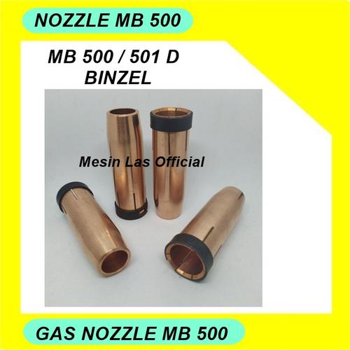 Jual Gas Nozzle MB 501D - Alat Las Aksesoris Mesin Trafo Las MIG CO2 ...