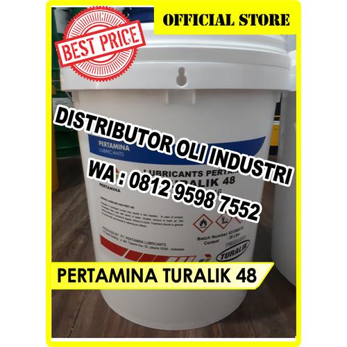 Jual PERTAMINA TURALIK 48 ( ISO VG 46 20 Liter - Ready Stock ) - Kota ...