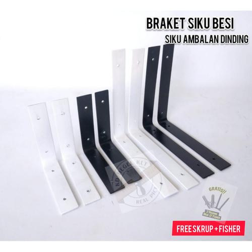 Jual siku rak ambalan dinding | besi siku penyangga tempel dinding ...