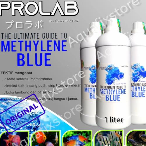 Promo Methylene blue / prolab 1000 ml /methyline blue/methlin blue/obat ...