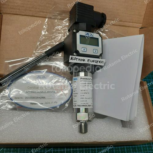 Jual PRESSURE TRANSMITTER 25BAR 4-20mA WITH DISPLAY ALIA PRESSURE 25BAR ...