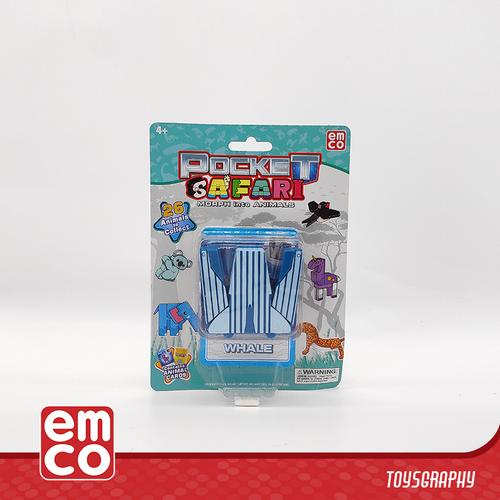 Jual Emco Pocket Safari WHALE Letter W Morphers Transformers Robot ...