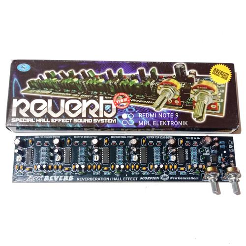 Jual Kit Reverb 5 IC 2 Potensio Reverberation Effect Cess dan Hall ...