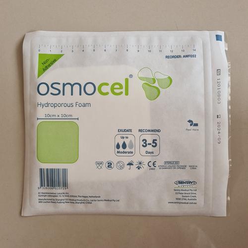 Jual Hydroporous Foam Dressing 10cm x 10cm / Perban Luka Osmocel ...