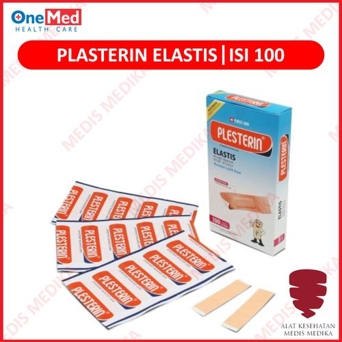 Jual Plesterin Elastis Isi 100 Alat Bantu Kesehatan P3K Plester Onemed ...