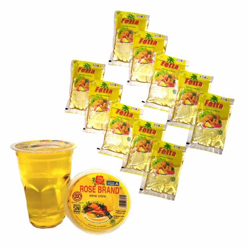 Jual Bundling Minyak Goreng Rose Brand Gelas + Feta Renceng - Kab ...