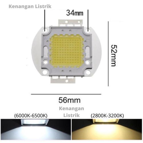 Jual Lampu LED/ Mata LED/ Chip Mata Led 10W/20W/30W/50W - 10Watt, White ...