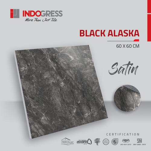 Jual INDOGRESS 1st Grade - Granite Tile Black Alaska - 60x60 - Satin ...