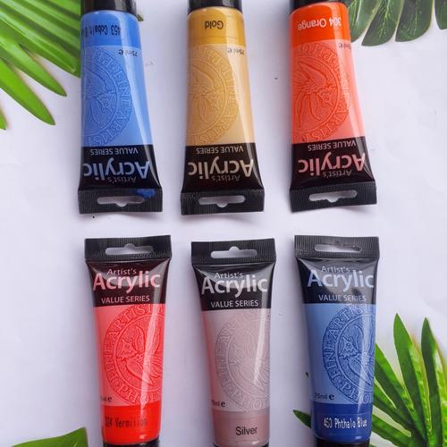 Jual PHOENIX Cat Lukis Fine Artists Acrylic Akrilik Value Serie 75ml ...