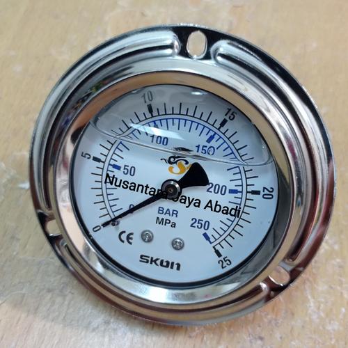 Jual Pressure Gauge Payung SKON 2 1/2 " inchi 25 Mpa 250 Bar - Jakarta Barat ...