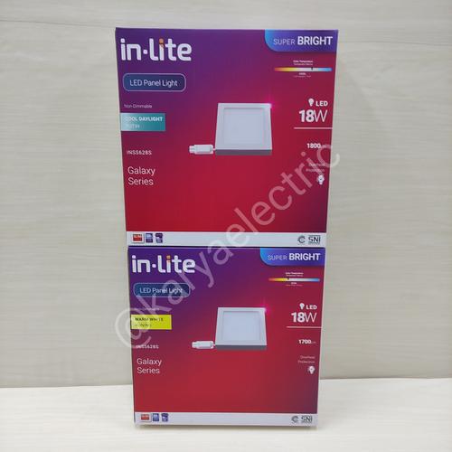 Jual LAMPU LED PANEL INLITE IN LITE 18WATT 18W KOTAK OUTBOW PUTIH ...