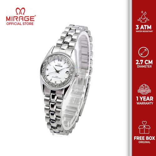 Promo Jam tangan Mirage Wanita Original RX 1580 L SIlver pP - Jakarta ...