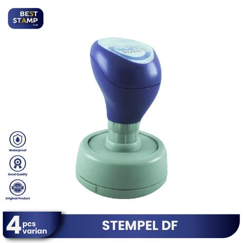 Jual STEMPEL DF │ STEMPEL CUSTOM │ STEMPEL TANPA BANTALAN │ BULAT ...