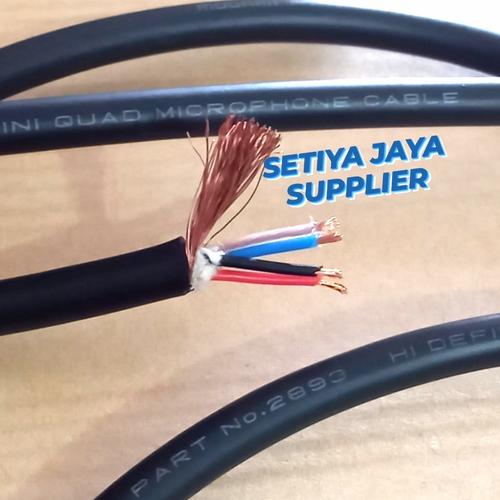 Jual MOGAMI 2893 QUAD MICROPHONE CABLE ORIGINAL JAPAN - Kota Tangerang ...