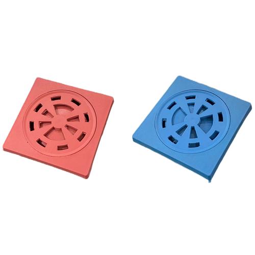 Jual Floor Drain PVC Plastik Tebal Saringan Air Saringan Got PVC - Biru ...