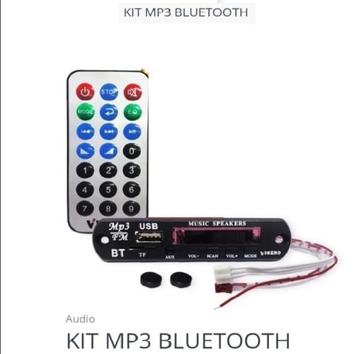 Jual Papan Dekoder Pemutar Kit MP3 Bluetooth FM Radio TF USB AUX Remote ...
