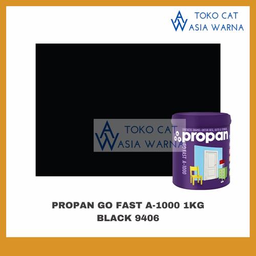 Jual PROPAN GO FAST A 1000 CAT BESI KAYU TEMBOK WATERBASED 1 KG - Black ...