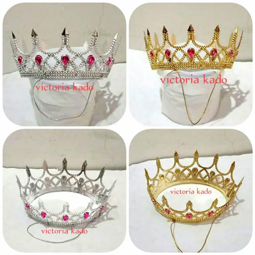 Jual Topi mahkota raja queen anak ulang tahun ultah pesta - gold - Kab ...