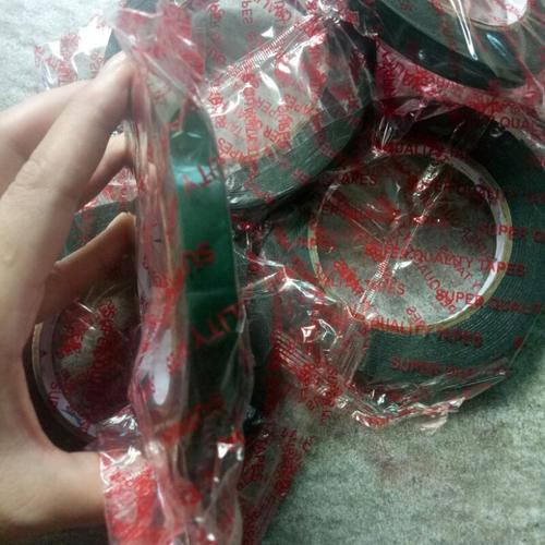 Jual double tape foam dobel tip busa isolasi foam hijau 12mmx5m - Kota ...