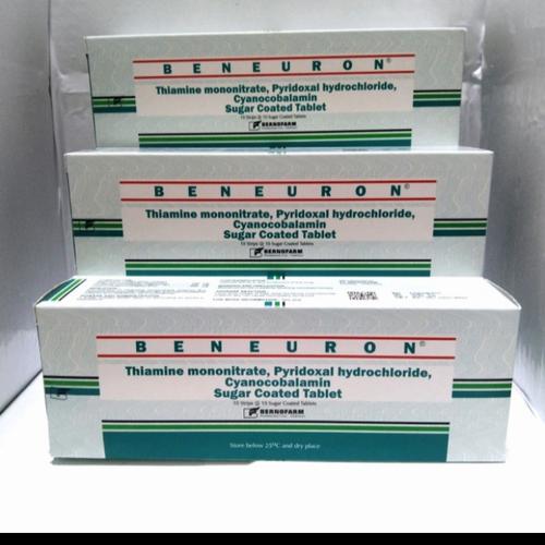 Jual Beneuron vitamin B lengkap perbox isi 10strip 100tablet - Jakarta ...