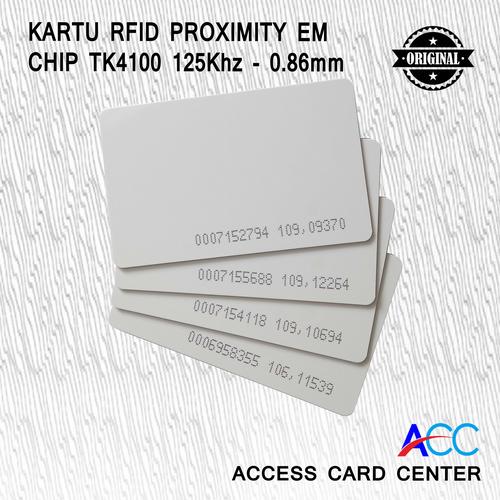 Jual Kartu RFID Proximity EM 125Khz (High Quality) - Jakarta Pusat ...