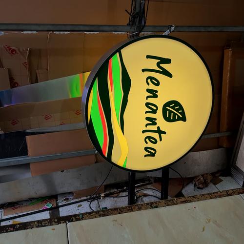 Jual neon box bulat murah + breked - Kota Depok - Bintang Neon box ...
