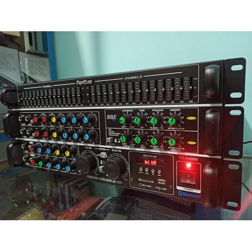Jual POWER AMPLI PROFESIONAL KARAOKE FIRST CLASS MP3 EQUALIZER15 X BASS ...