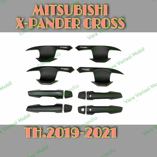 Jual PAKET HANDEL OUTER MANGKOK PINTU MOBIL XPANDER CROSS HITAM DOFF ...