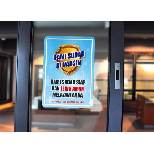 Jual Sticker Safety Sign - Stiker tanda Dinding/Kaca - Kota Bandung ...