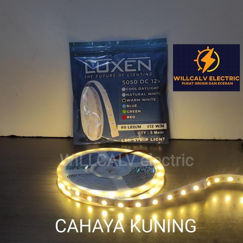 Jual LAMPU LED STRIP 5050 LUXEN DC 12V / LAMPU LED STRIP LUXEN 5050 DC ...