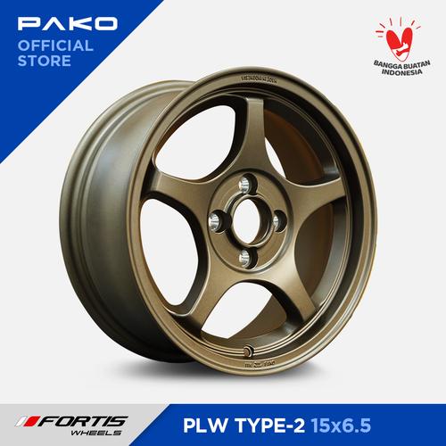 Jual Velg Mobil Fortis Wheels PLW Type 2 Ring 15 - Pako Wheels - Matte ...