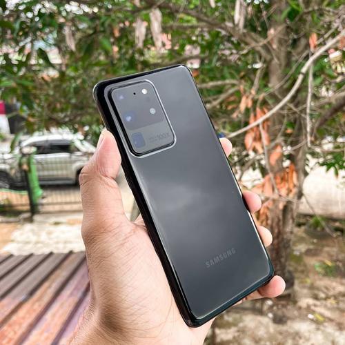 Jual Samsung S20 Ultra 5G 12gb/128gb Second Mulus Fullset No Minus ...