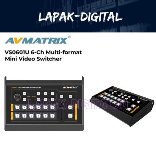 Jual AVMatrix VS0601U 6-Ch Multi-format Mini Video Switcher - Jakarta ...
