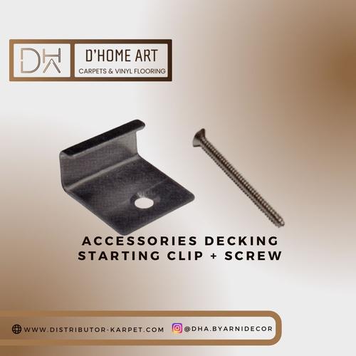 Jual Aksesoris Decking WPC Starting Clip & Screw - Jakarta Timur - D ...