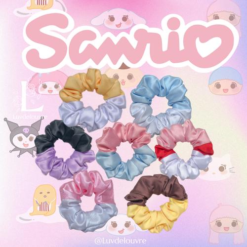 Jual SANRIO COLLECTION SCRUNCHIE KUROMI MELODY GUDETAMA - kuromi - Kota ...