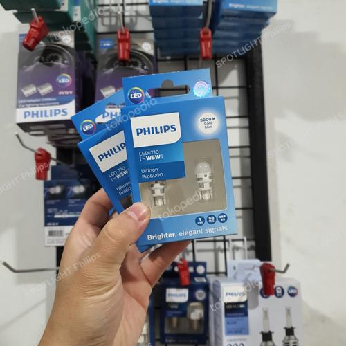 Jual Philips T10 W5W Ultinon Pro6000 LED 10 years lifetime - 4000K ...