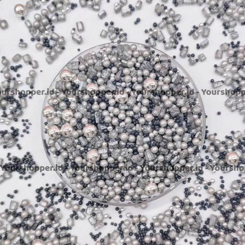 Jual Mix Sprinkles grey silver - 50g - Jakarta Utara - your shopper id ...