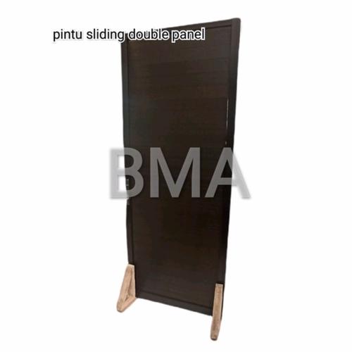 Jual pintu sliding panel full aluminium - Putih, rel bawah - Jakarta ...