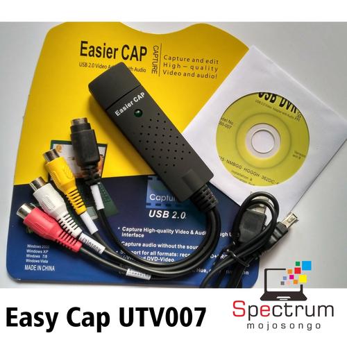 Jual Easycap / Easy Capture UTV007 USB 2.0 DVR 1 Channel Support ...